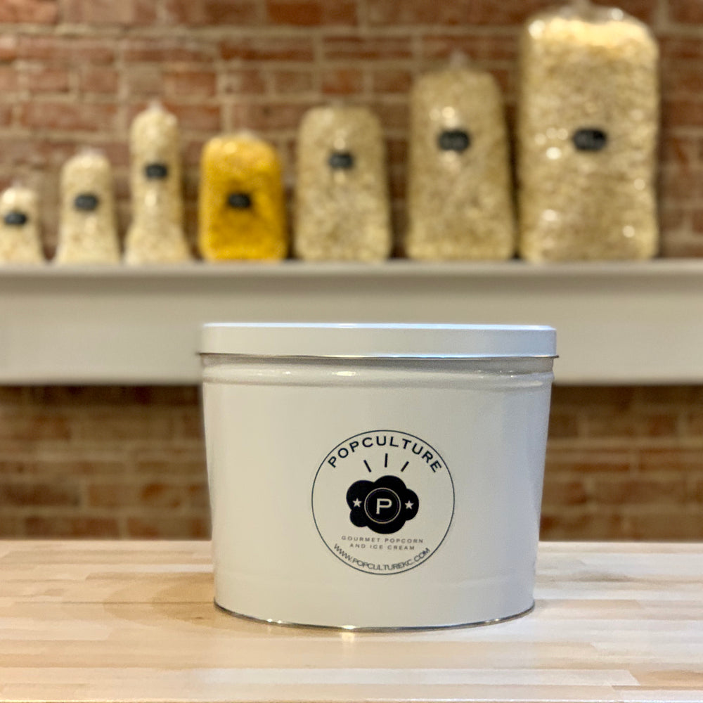 Pop Boxes and Tins - Popculture Gourmet Popcorn