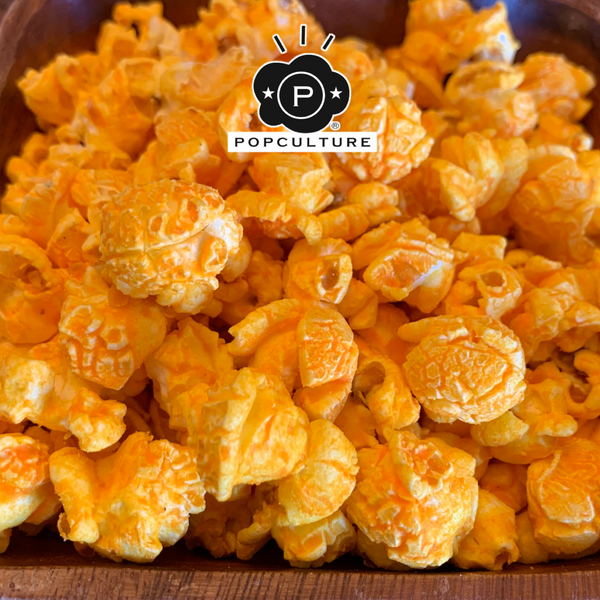 Extra Cheesy Popcorn - Popculture Gourmet Popcorn