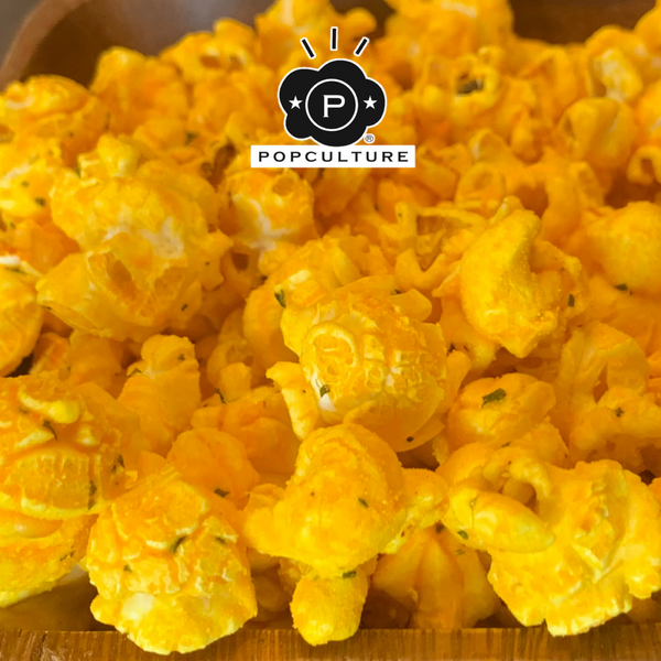 Sour Cream & Cheddar Popcorn - Popculture Gourmet Popcorn