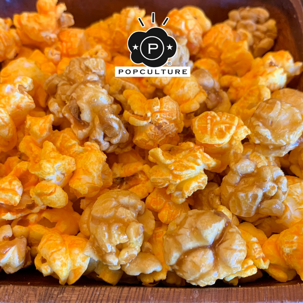 Extra G.O.A.T.™ - EBC & Extra Cheesy Popcorn - Popculture Gourmet Popcorn